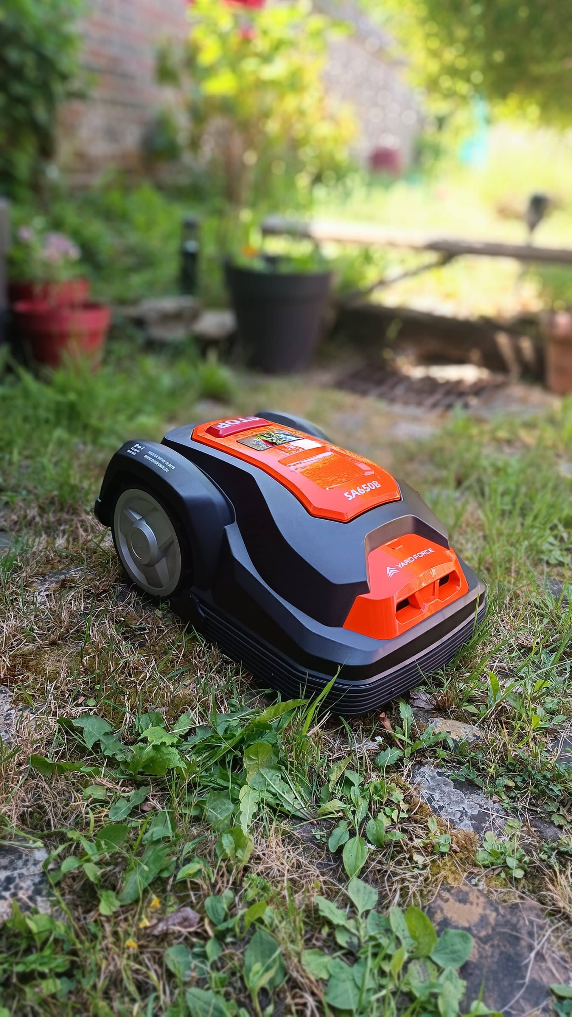Le Robot de tonte Yard Force SA650B, une bonne surprise